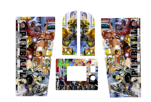 Adams Family Multipin Design Arcade1up Pinball Design Decal vinyl ...